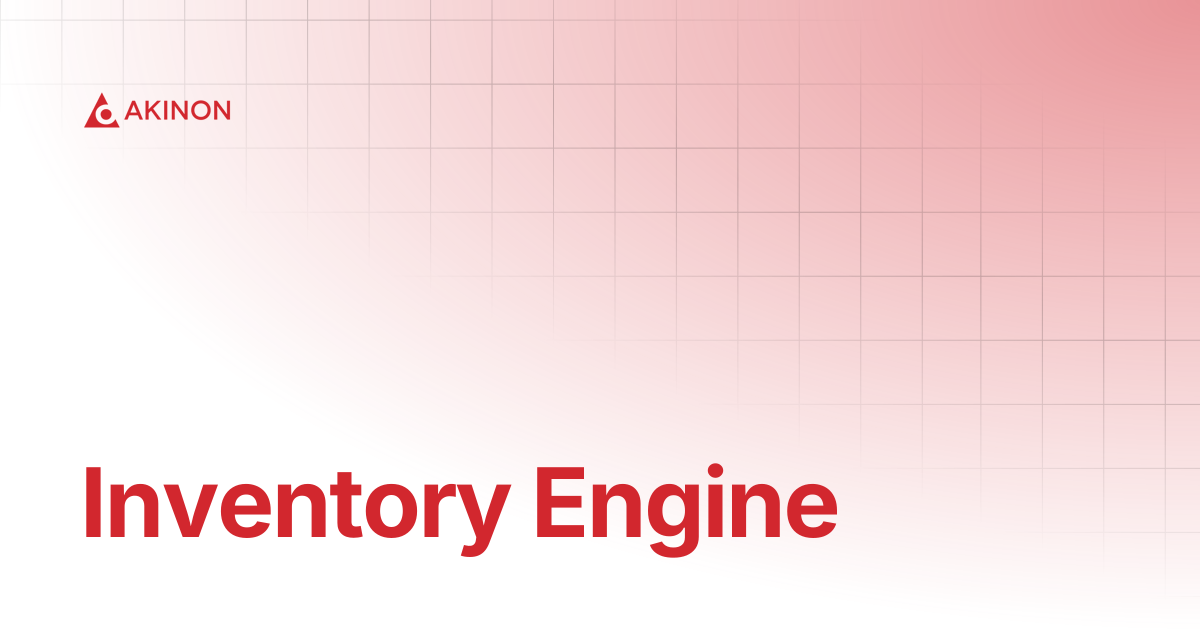 Inventory Engine Technical Guides Docs