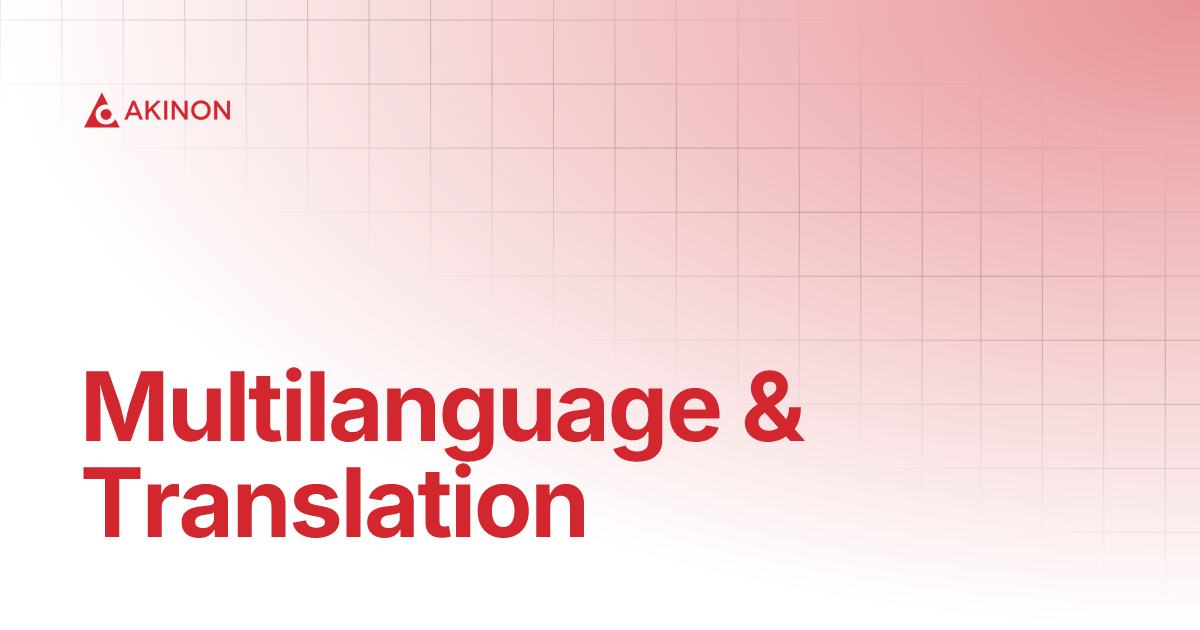 Multilanguage & Translation | Technical Guides | Docs