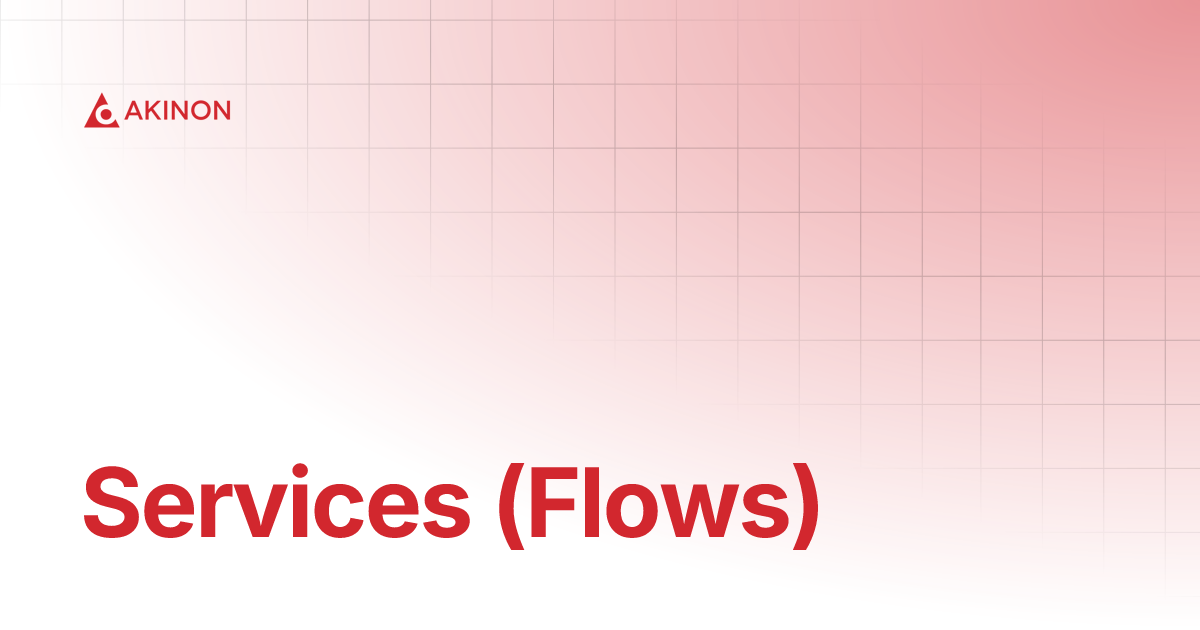 Services (Flows) | Docs