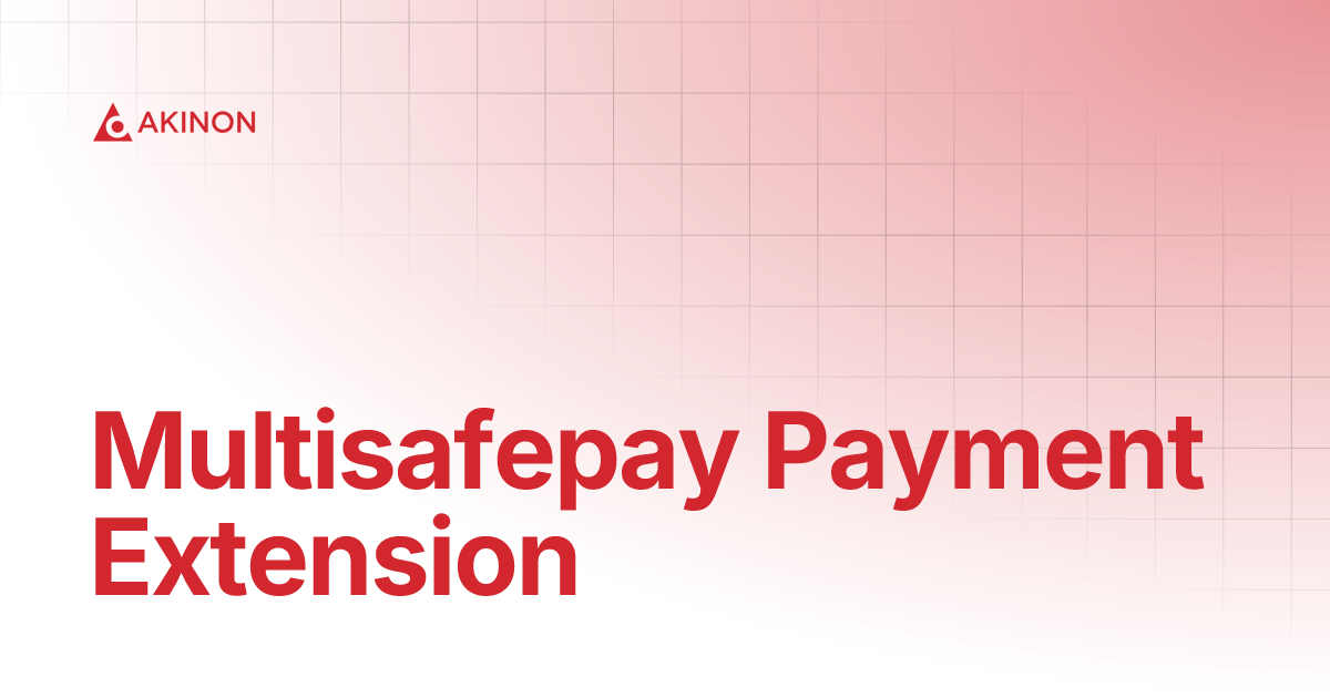 Multisafepay Payment Extension | Docs