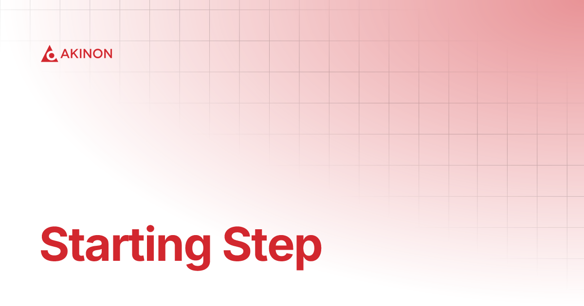 Starting Step | Docs