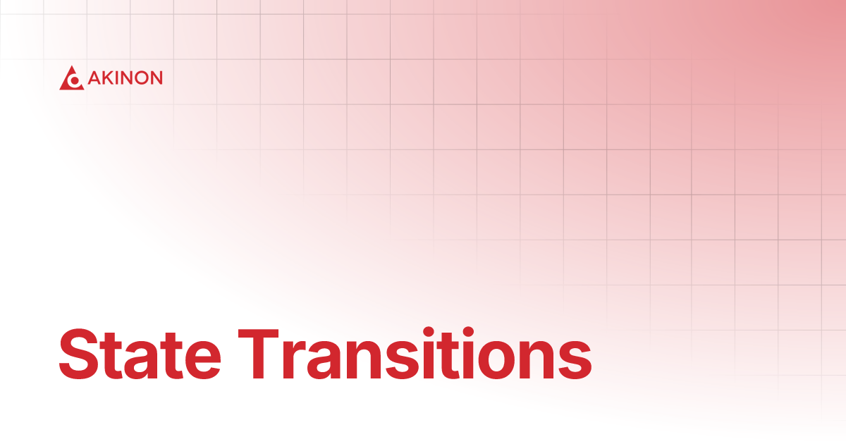 State Transitions | Tutorials | Docs