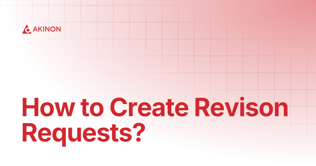 How to Create Revison Requests? | Tutorials | Docs