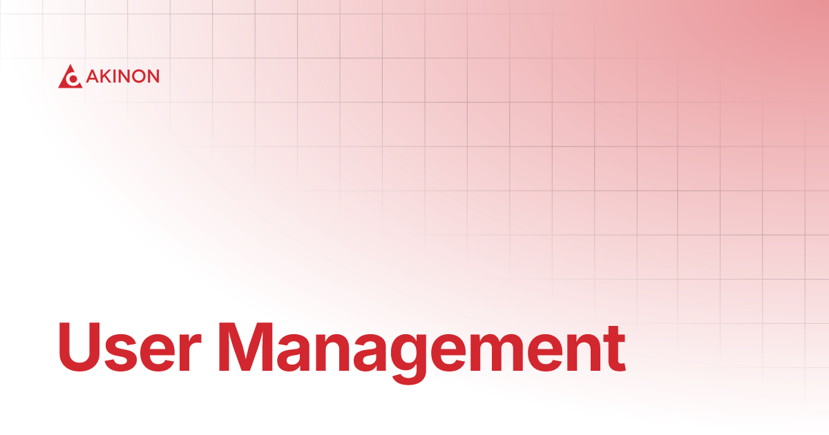 User Management | Docs