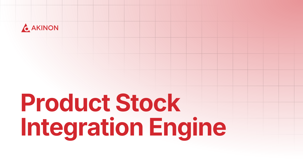 Product Stock Integration Engine | Tutorials | Docs